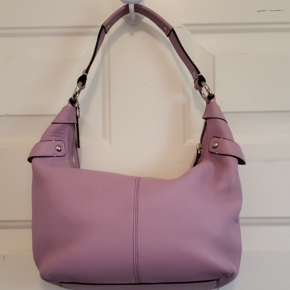 Coach | Bags | Coach Lilac Pebbled Leather Penelope Hobo Bag | Poshmark